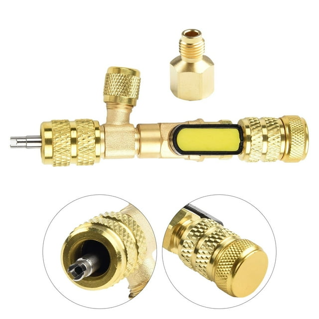 BCLONG 1/4" Valve Core Remover Installer for R12/R22/R410A/R32R HVAC AC ...