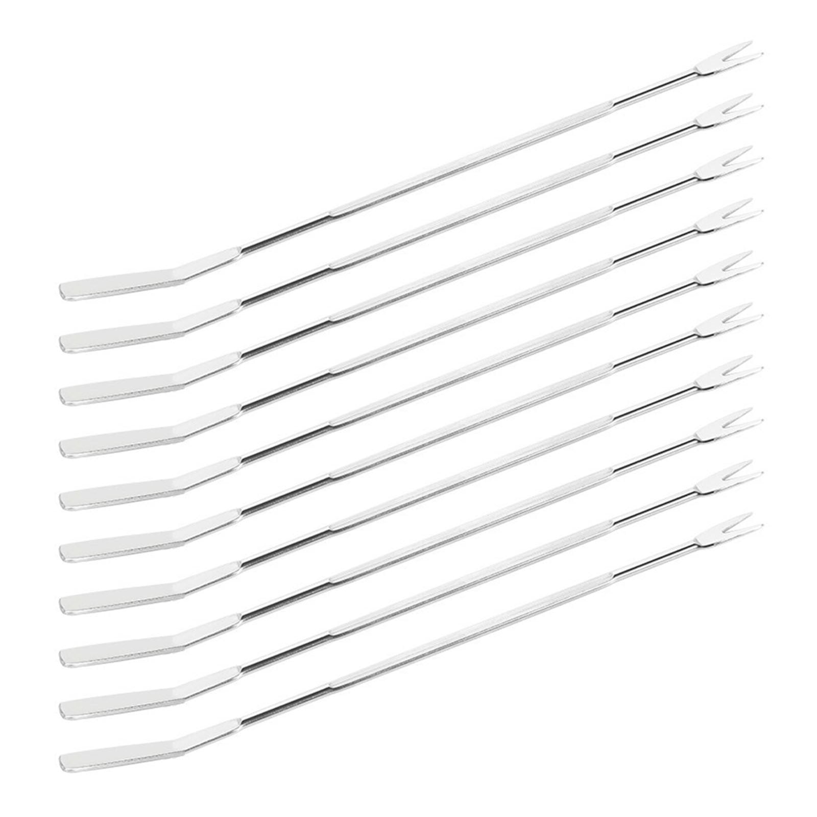 BCLONG 10 Pcs Lobster Crack Pick Fork Seafood Cracker Tools for Crab ...