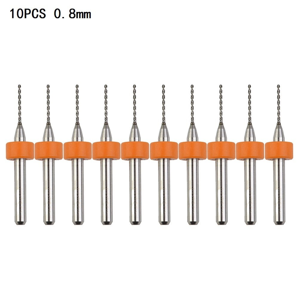 BCLONG 10Pcs Circuit Board Pcb Drill Bits Kit Carbide Tungsten Steel ...