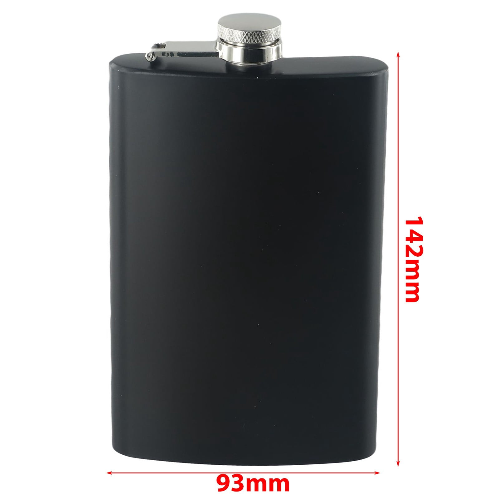 BCLONG 10oz Hip Flask Stainless Steel Whiskey Liquor Pocket Wine Bottle ...
