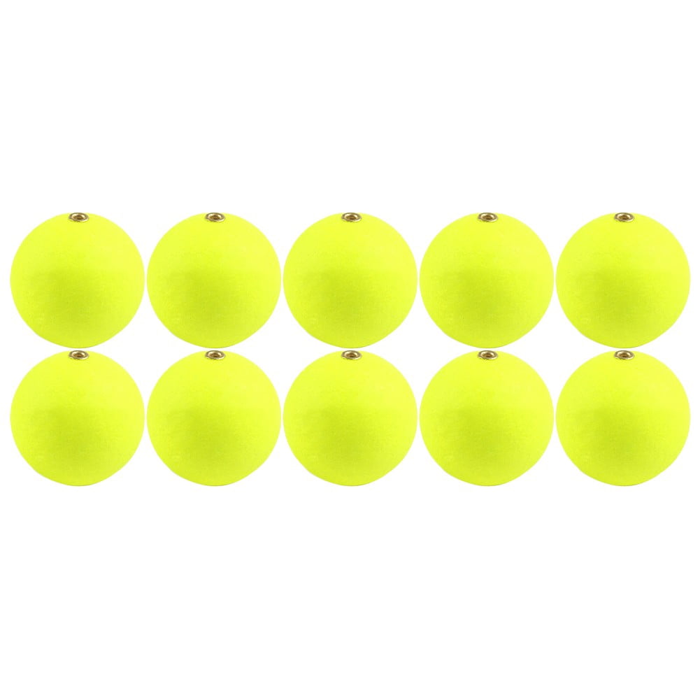 BCLONG 10pcs Fishing Float Bobber Buoyancy Ball Float Bottom Rig ...