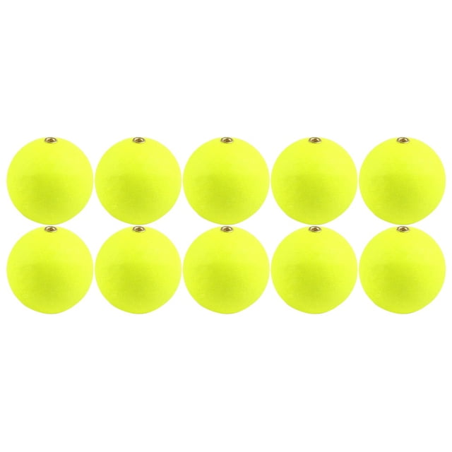 BCLONG 10pcs Fishing Float Bobber Buoyancy Ball Float Bottom Rig ...