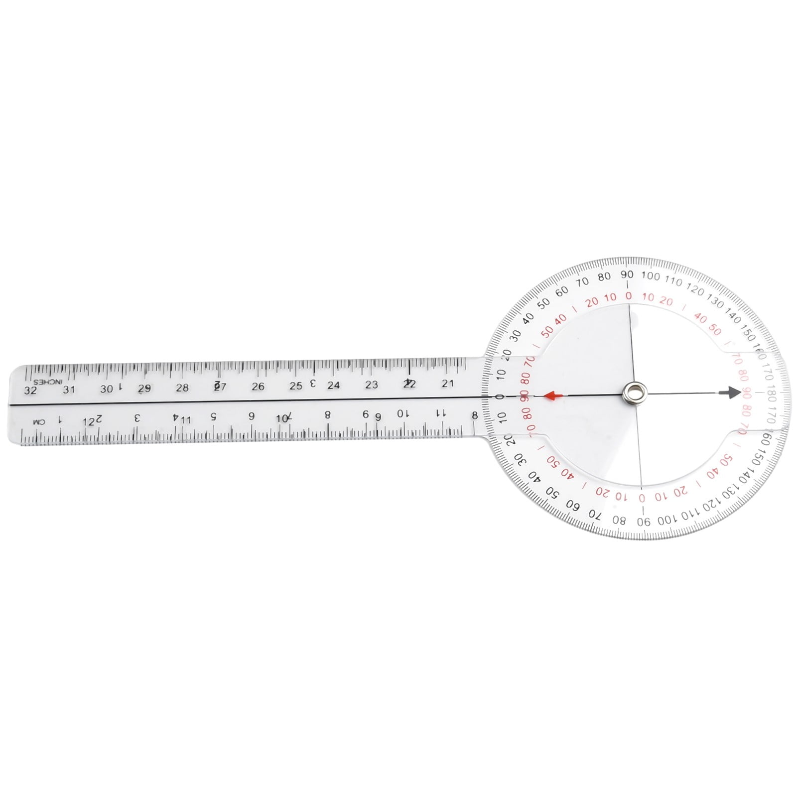 BCLONG 13inch 33cm Goniometer Joint Ruler Calibrated Orthopedics Angle ...