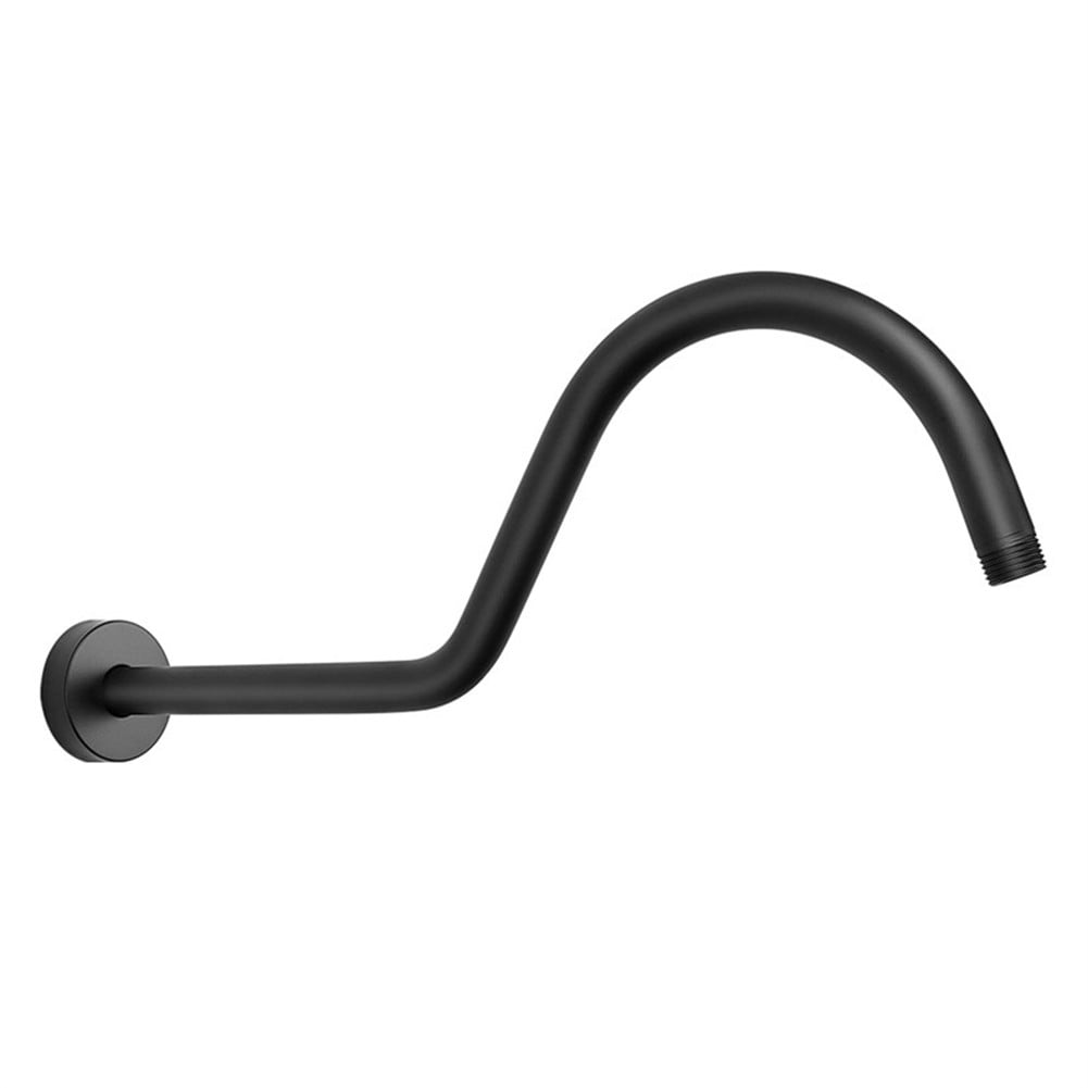 BCLONG 14 inch Shower Bracket with Flange Ceiling Mount Shower Head ...