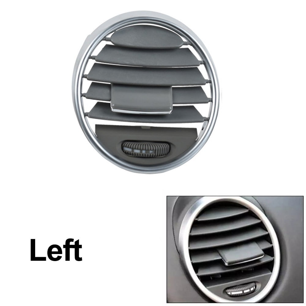 BCLONG 1pcs ABS Dashboard Air Vent Outlet Panel For Benz W164 ML350 GL350 for GLEGLS, Gray Left ...
