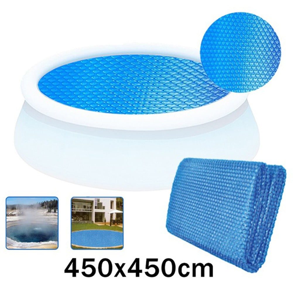 BCLONG 1x Blue Swimming Pool Heater Solar Tarpaulin Dust Cover ...