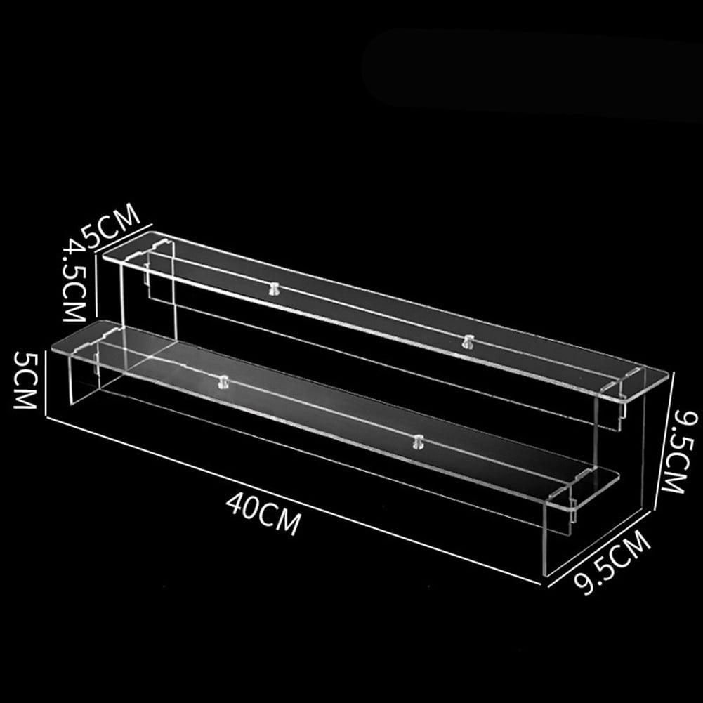 BCLONG 2-5 Layers Acrylic Ladder Display Stand Perfume Doll Transparent ...