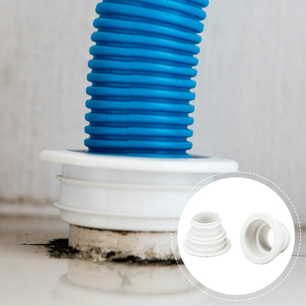 BCLONG 2 Pack Silicone Drain Pipe Sewer Seal Ring for Laundry Bathroom ...