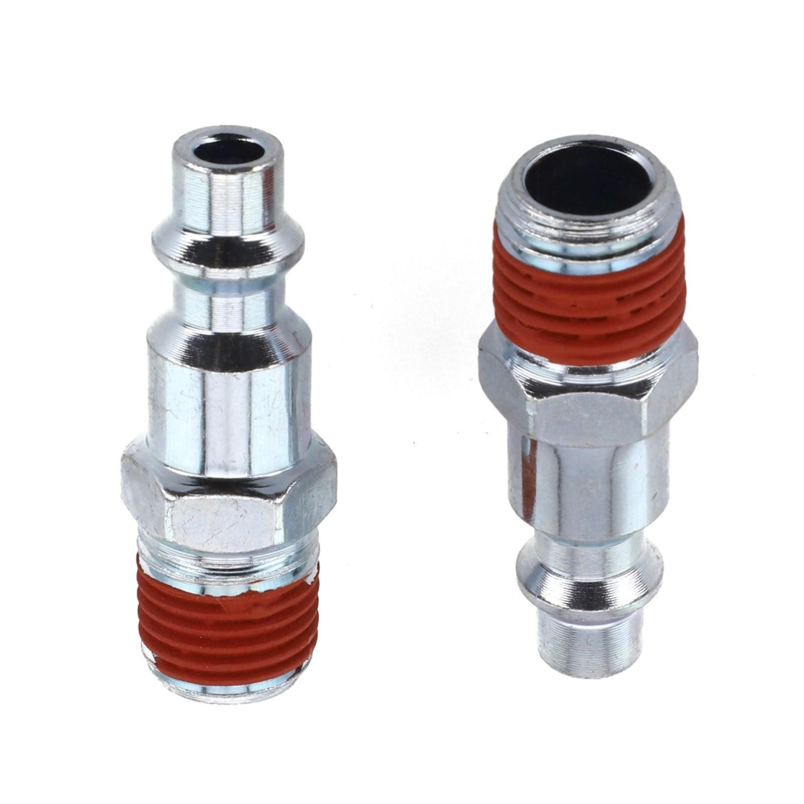 BCLONG 2 Pcs1/4 inch NPT Male Air Line Fitting Hose Compressor Quick ...