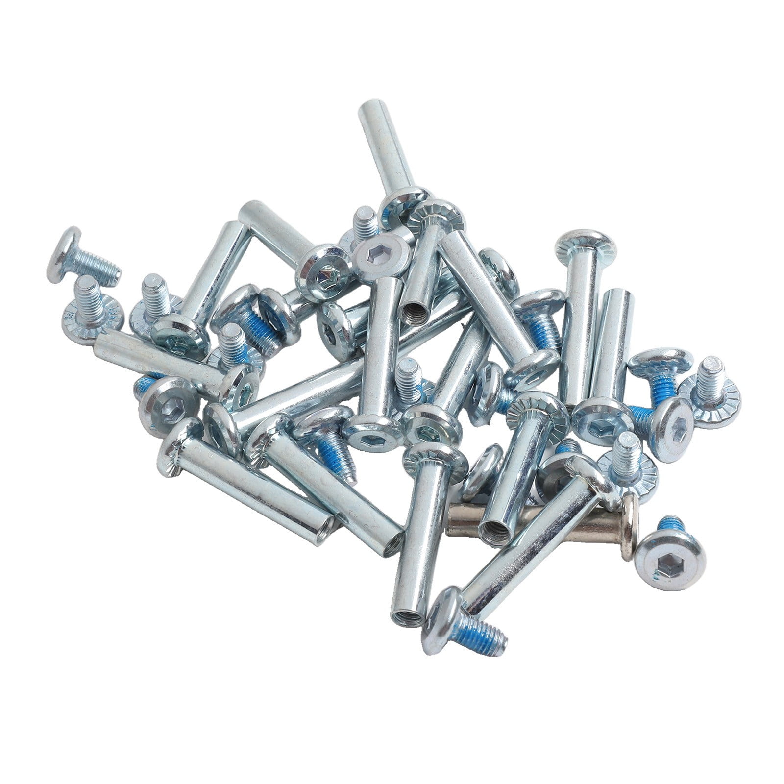 BCLONG 20 Sets Inline Skate Shoes Wheel Screw Roller Skating Screws ...