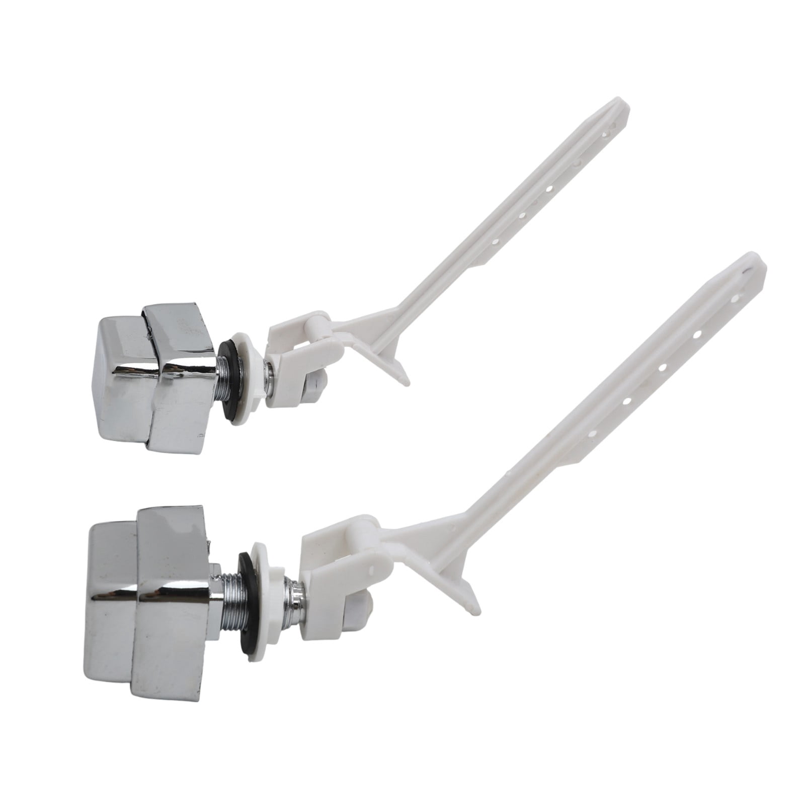 BCLONG 2Pcs Push Button Toilet Flush Kit Side Mount Water Tank Trip ...