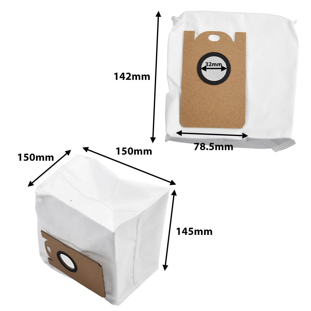 BCLONG 3.5L Dust Bags For Robot Vacuum iHRV6 iHRV14 iHRV11 Dust Bin ...