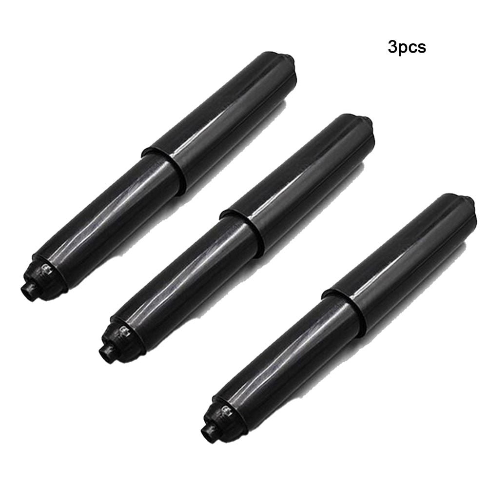 BCLONG /3PCS Bathroom Toilet Roll Spindle Spring Loaded Replacement ...