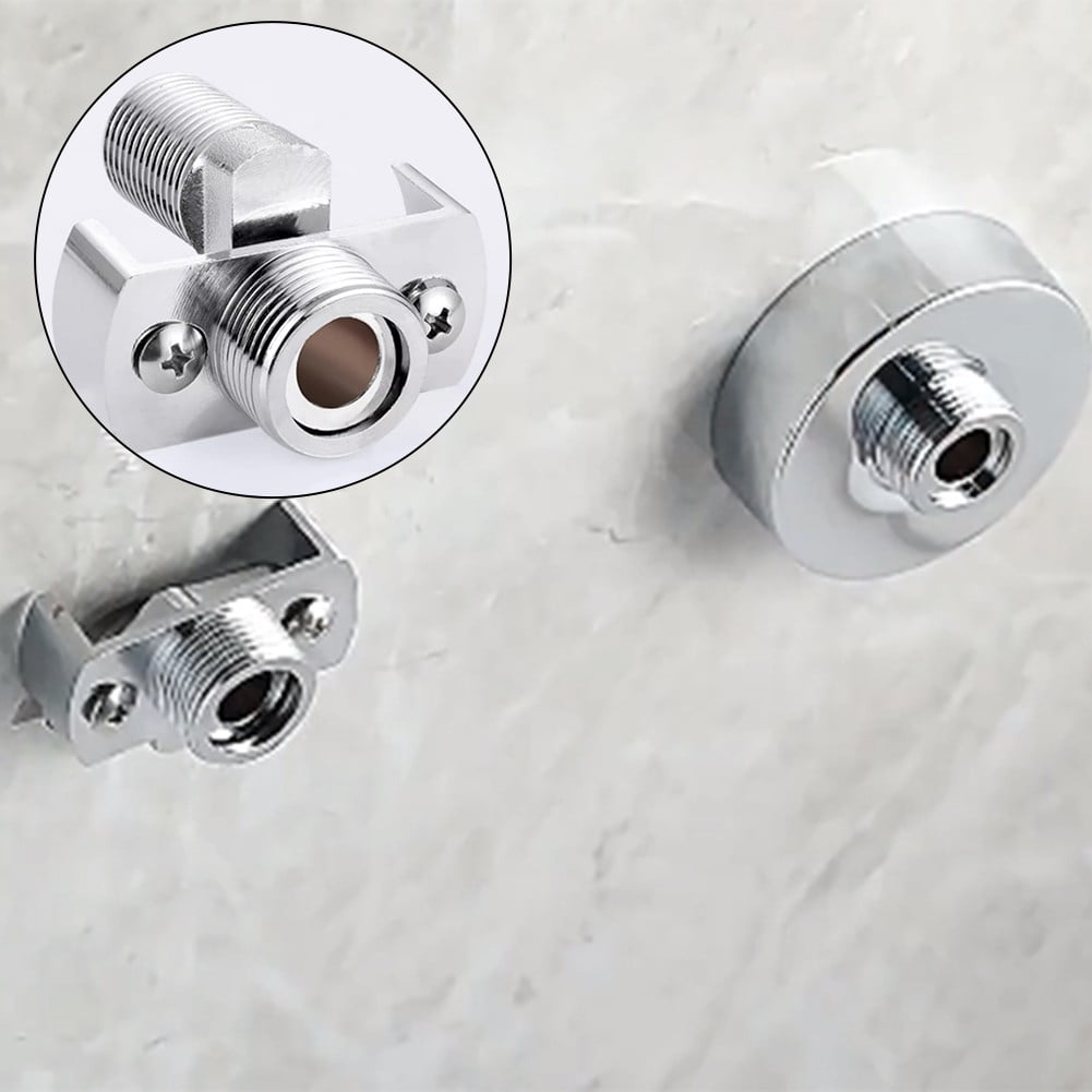 BCLONG 40 Degree Adjustable Faucet Angled Curved Foot Wall Mounted ...