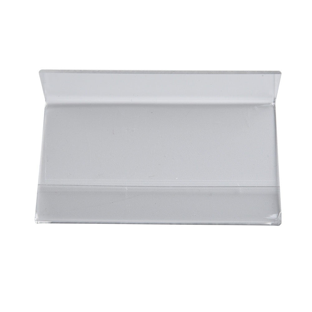 BCLONG 40x Mini Acrylic Sign Display Holder Name Card Tag Label Stand ...