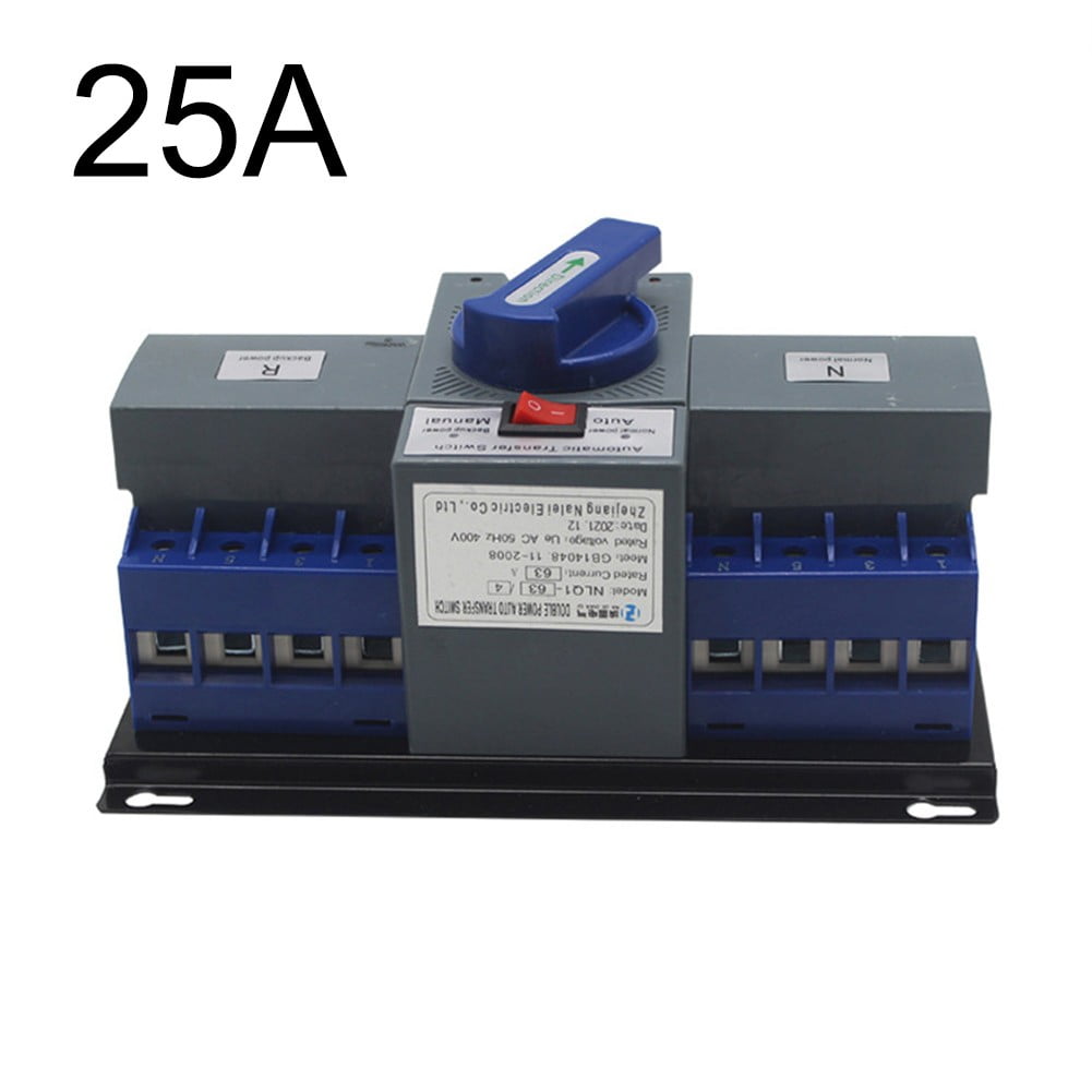 Emergency Backup Power Switch Dual Power Automatic Transfer Switch 200A ...