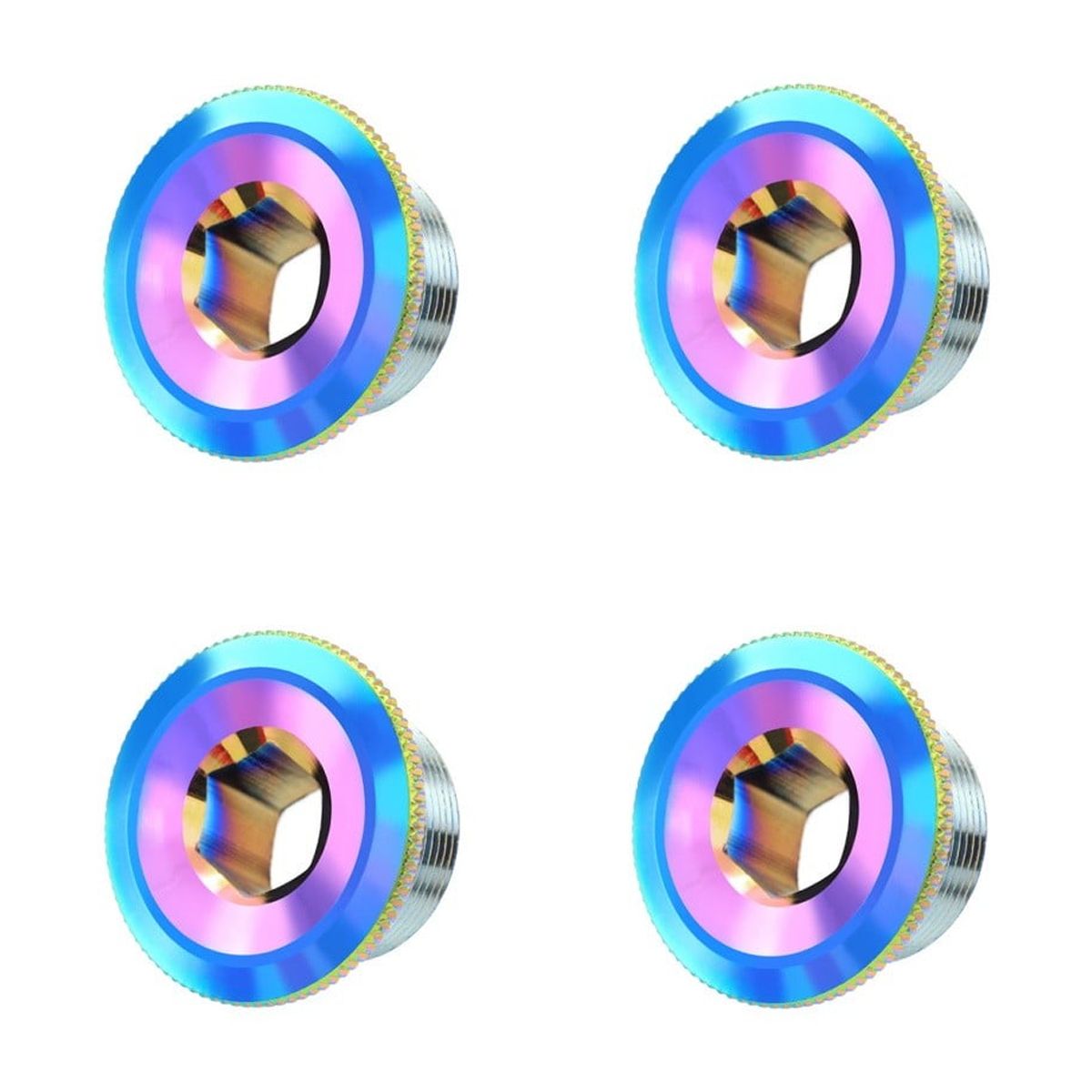 BCLONG 4PCS Bike Crank Fixing Bolt Crank Cover Cap Bike BB Bolts 18MM ...