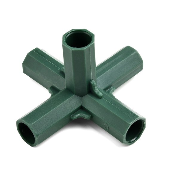 BCLONG 4Pcs Plastic Garden Climb Plant Awning Joints Connector Frame ...