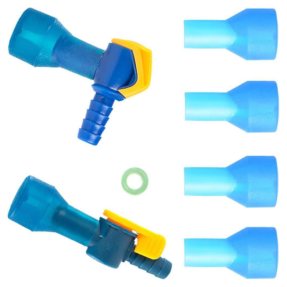 BCLONG 4pc Bite Valve Nozzle with Straight&Angled Hose Connector for ...