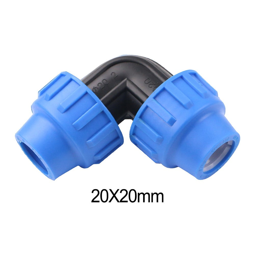 BCLONG 4pcs PE pipe quick-connect elbow union type quick-connect ...