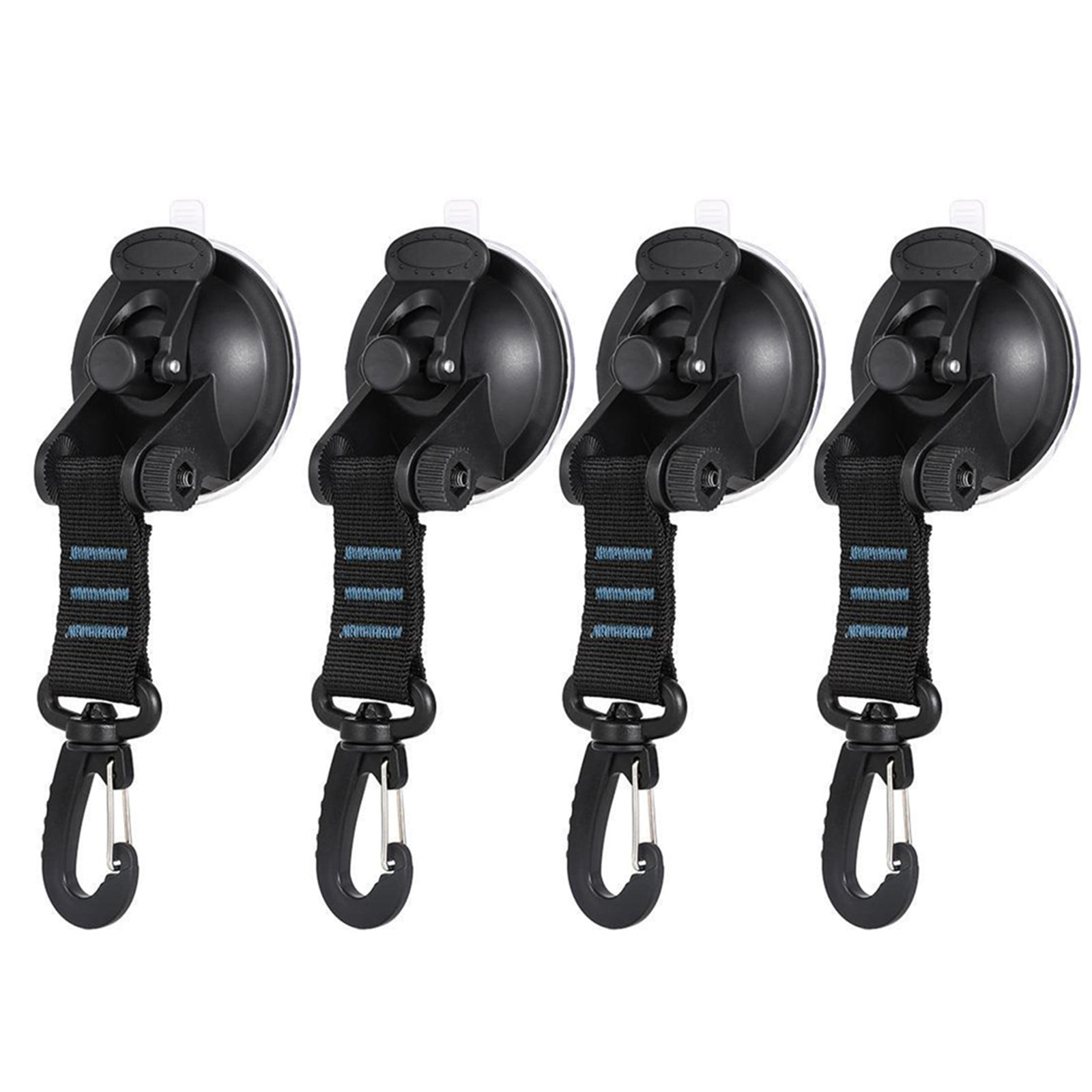 BCLONG 4pcs Suction Cup Securing Hook Buckle Anchors for Car Awning ...