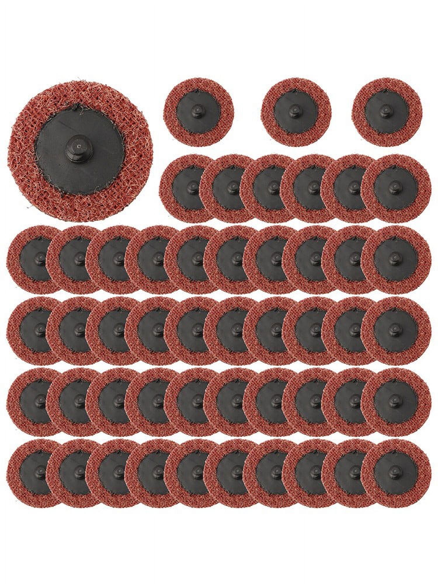 BCLONG 50x 2" Medium For Conditioning Discs Roll Lock Die Grinder ...