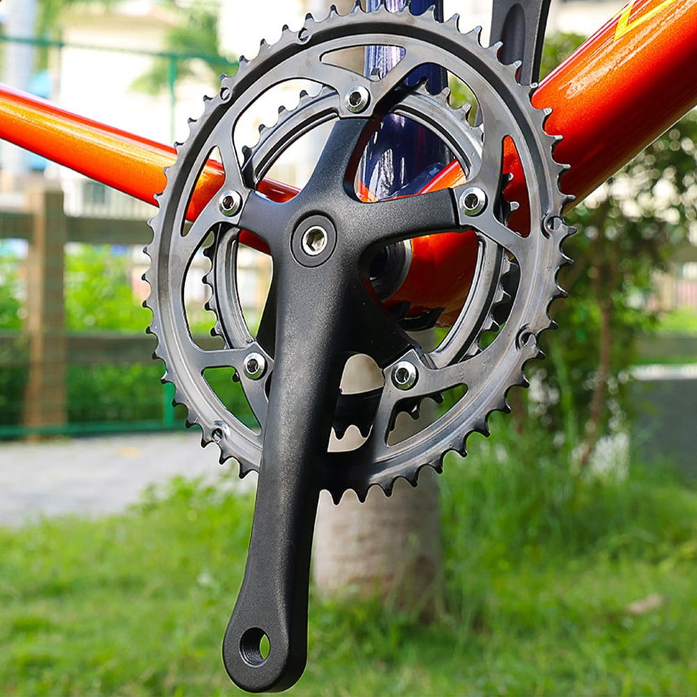BCLONG 53/39T Road Bike Crankset 8/9/10 Speeds 130BCD 170mm Crank Leg ...