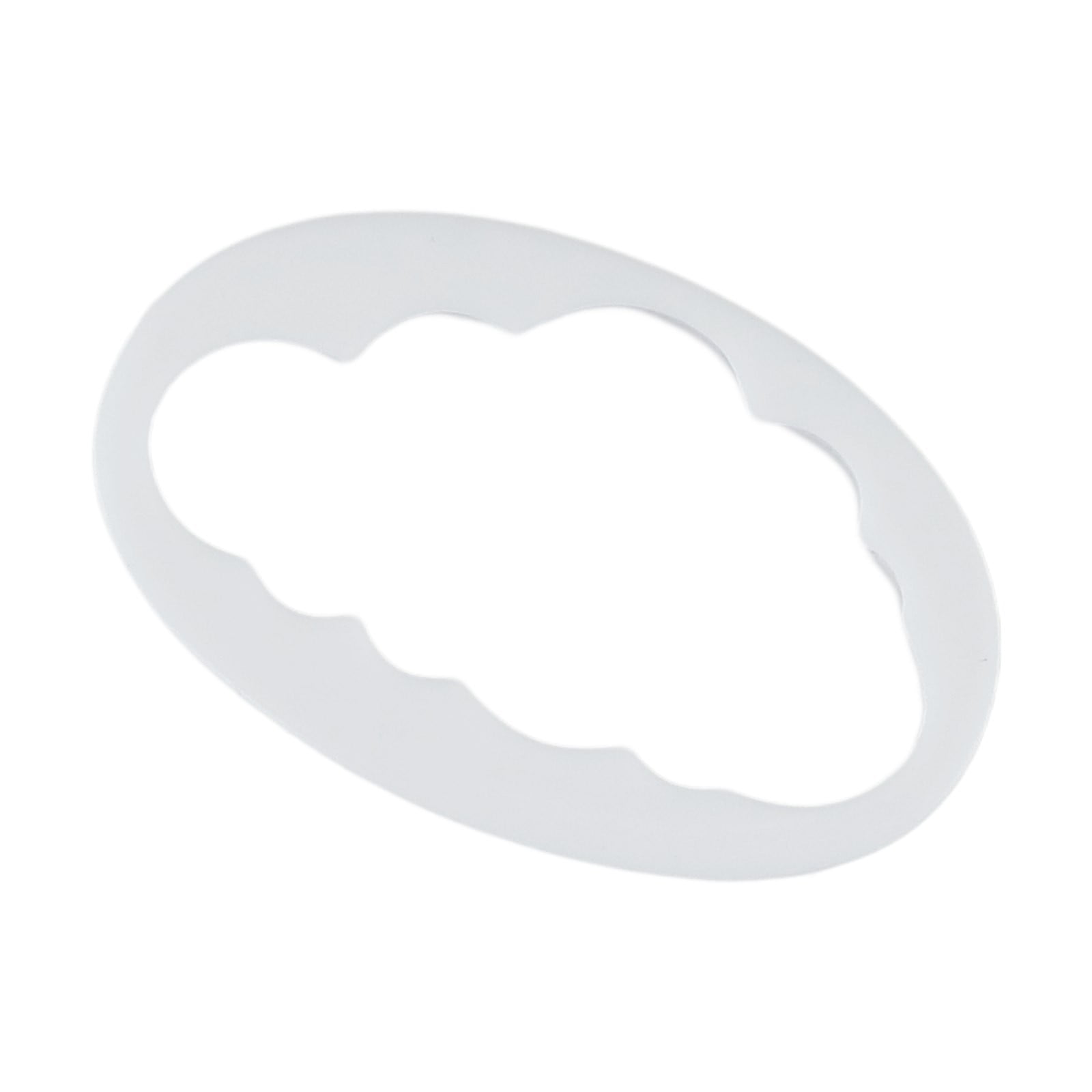 BCLONG 5PCS Cloud Shape Cookie Cutter Made 3D Printed Fondant for Cake ...