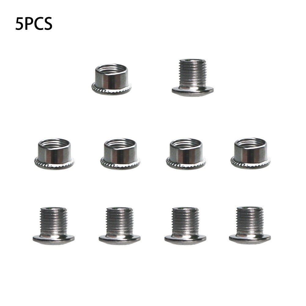 BCLONG 5pieces Stainless Steel Bicycle Chainring Screws Single/Double ...