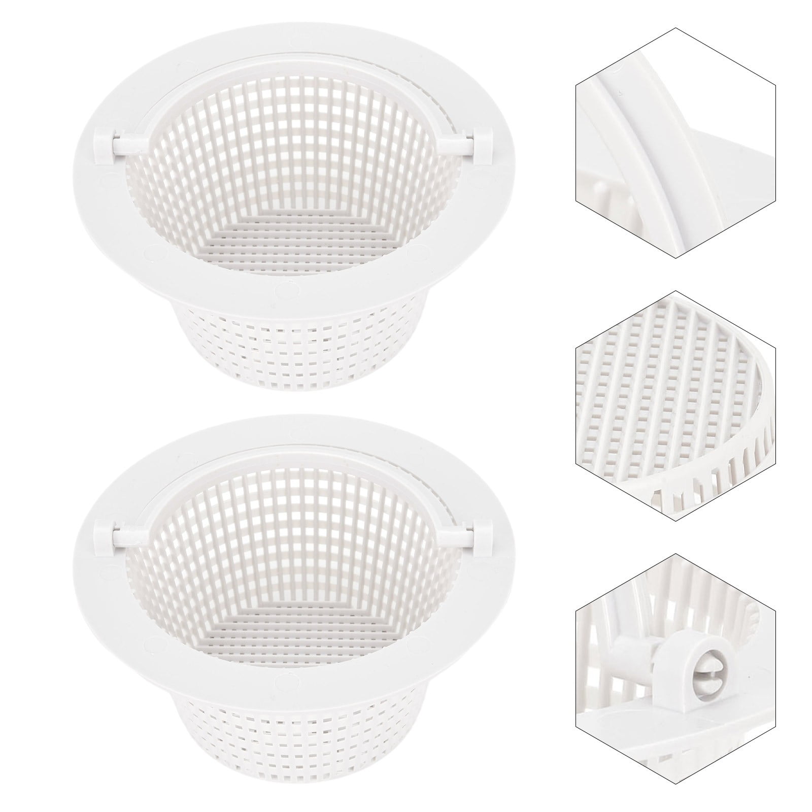 BCLONG Above-Ground Pool Thru-Wall Skimmer Basket for HydroSkim Skimmer ...
