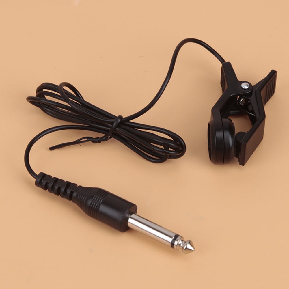 BCLONG Acoustic Guitar Pickup Connection line Cable Tuner Clip For ...