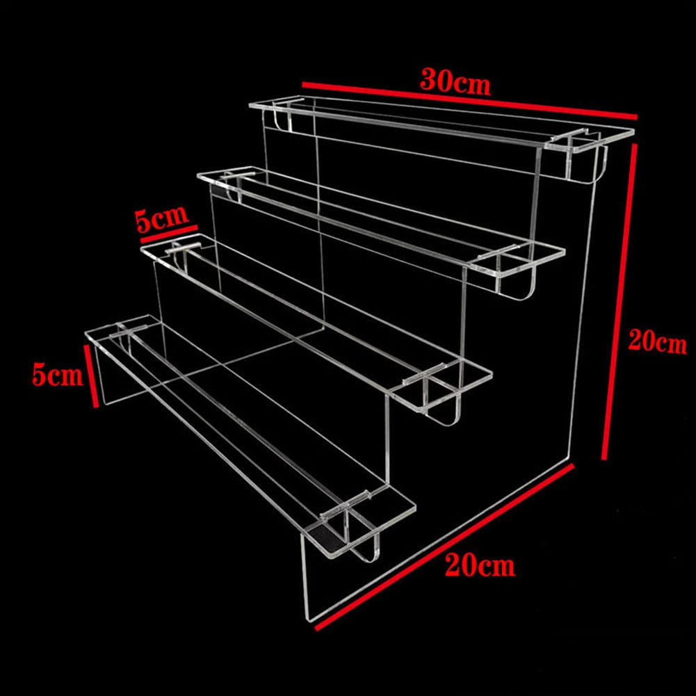 BCLONG Acrylic transparent ladder hand-made model display stand display ...