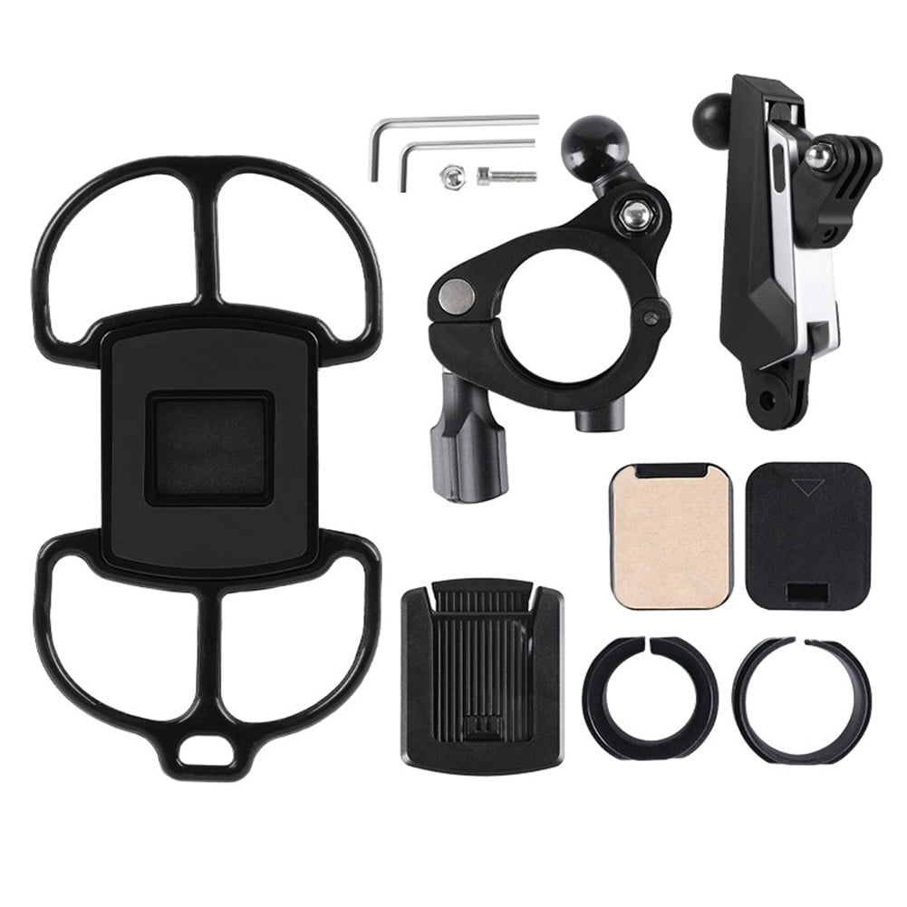 BCLONG Bicycle Bike Mobile Phone Holder Bracket Mount rubber shock ...