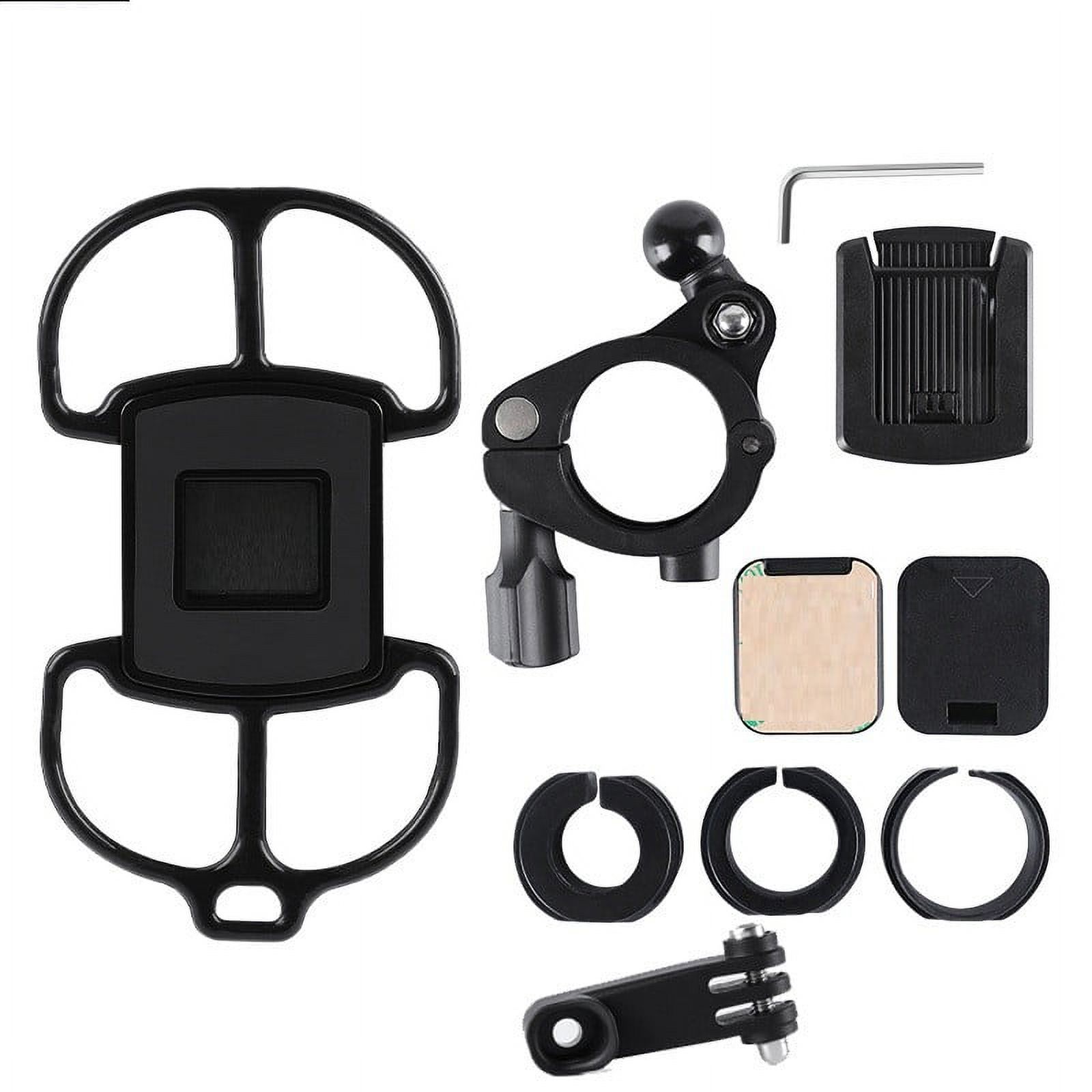BCLONG Bicycle Bike Mobile Phone Holder Bracket Mount rubber shock ...
