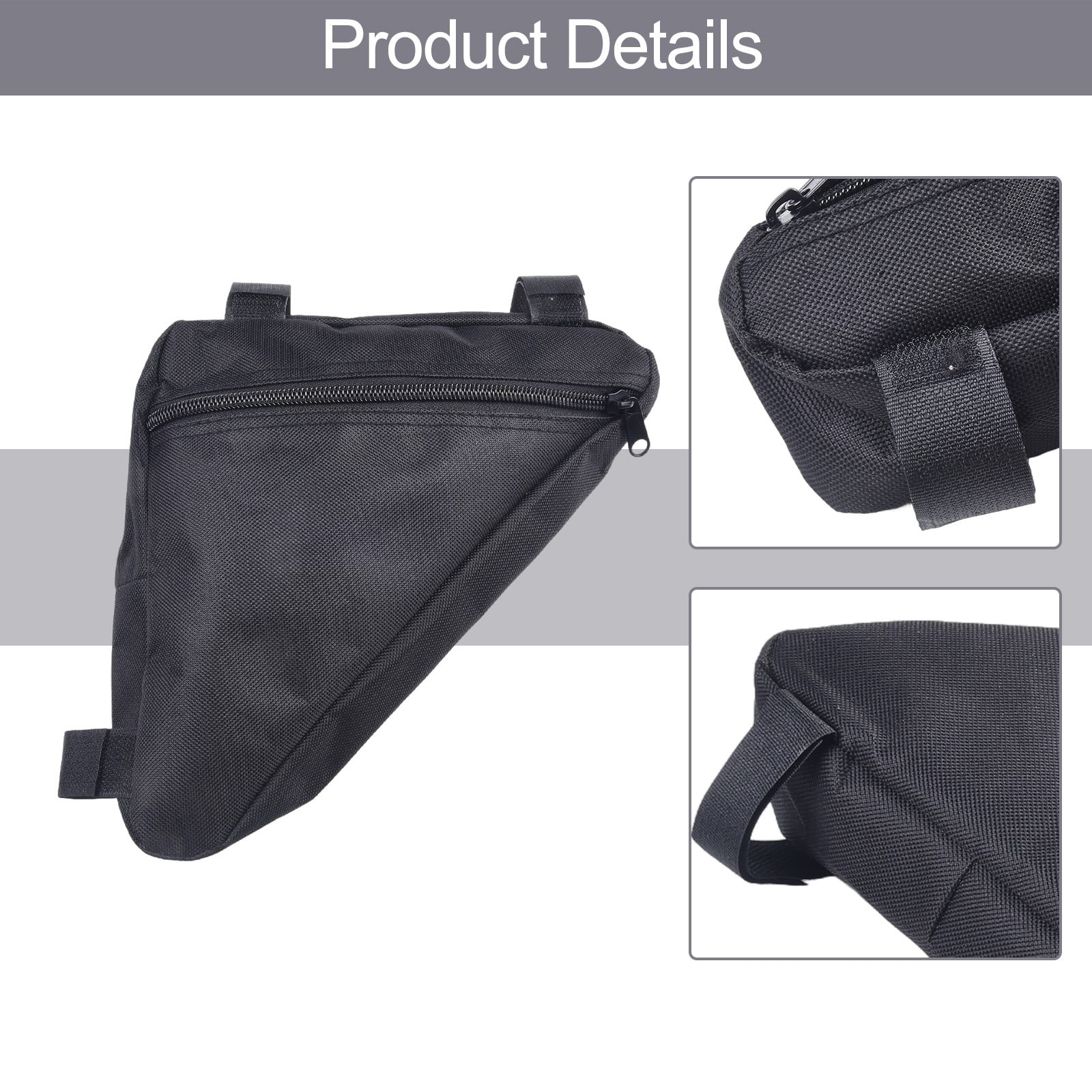 BCLONG Bicycle Triangle Frame Bag Front Tube Frame Bag Mountain Bike ...