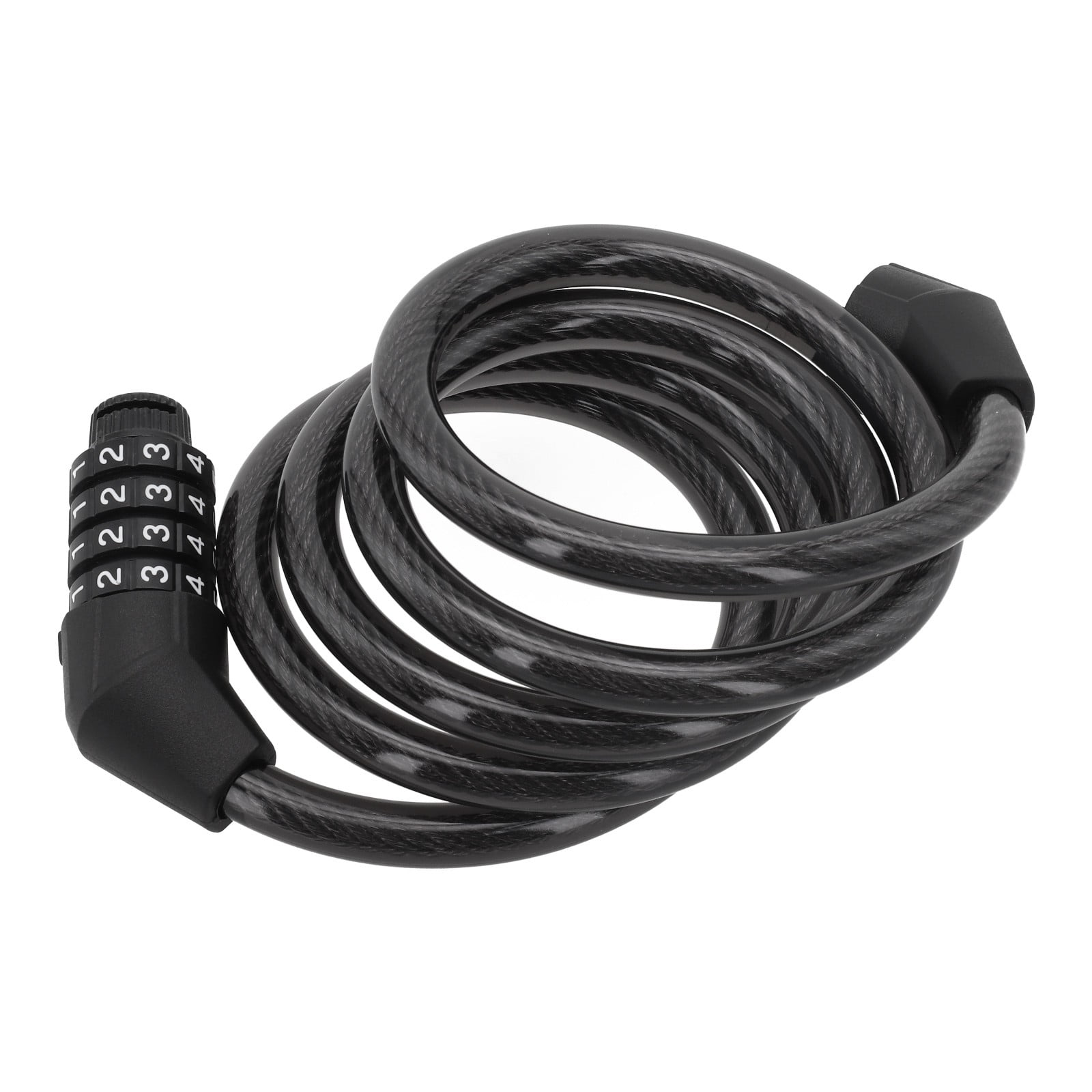 BCLONG Bicycle lock portable steel cable lock zincalloy anti-theft ...