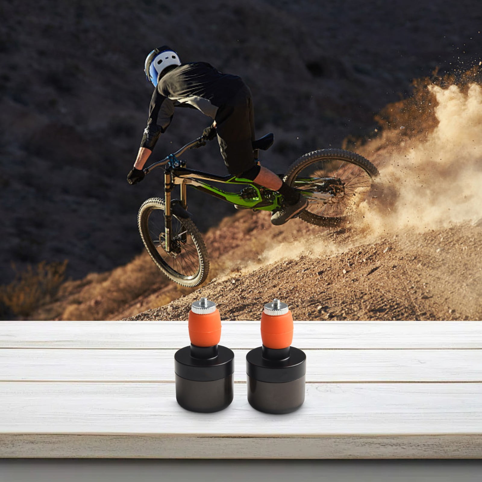 BCLONG Bike Adjustable Handlebar Lights For Night Riding Waterproof ...