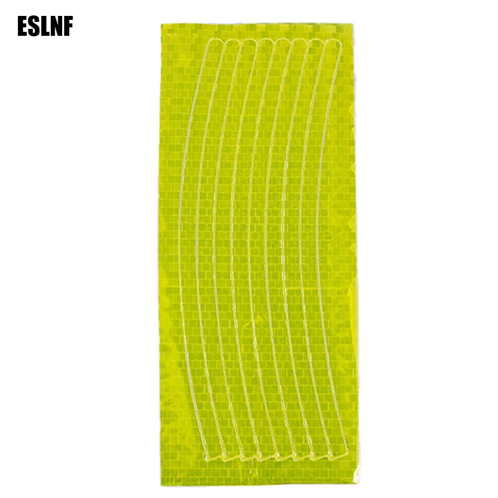 BCLONG Bike Body Reflective Safety Stickers Reflective Safety ...
