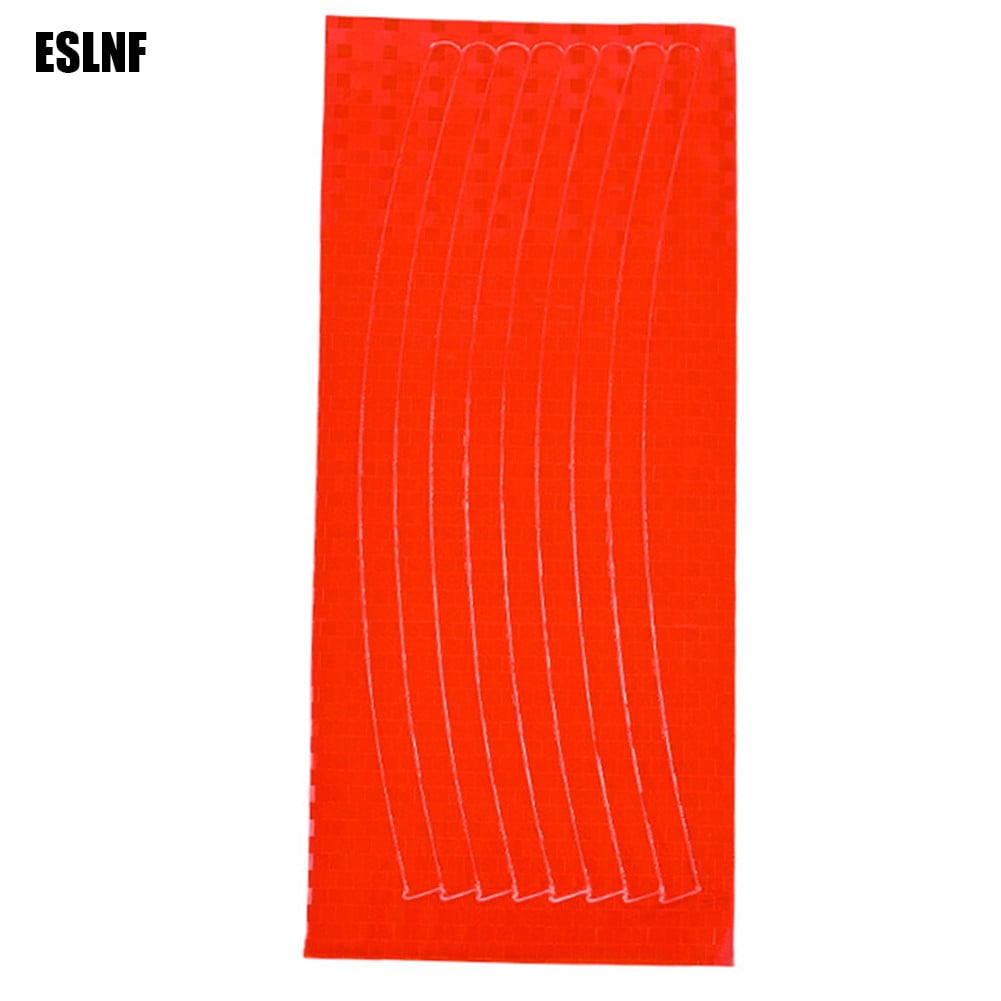 BCLONG Bike Body Reflective Safety Stickers Reflective Safety ...