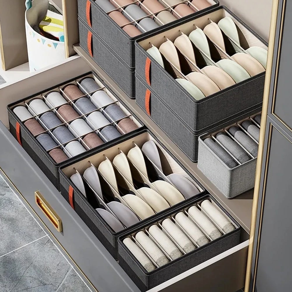 BCLONG Cabinet Drawer Organizer Underwear Socks Clothing Storage Box ...
