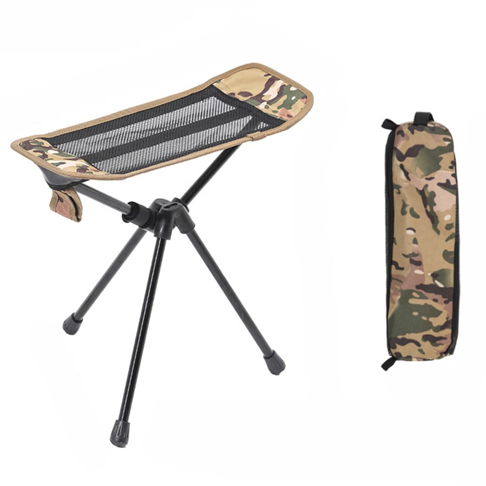 BCLONG Camping Chair Leg Rest Chair Foot Rest Travel Fishing Foldable ...