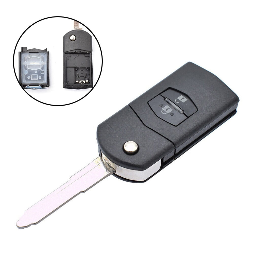 BCLONG Car Key Shell For Mazda Demio 2 3 5 6 CX7 CX9 RX8 MX5 MPV Key ...