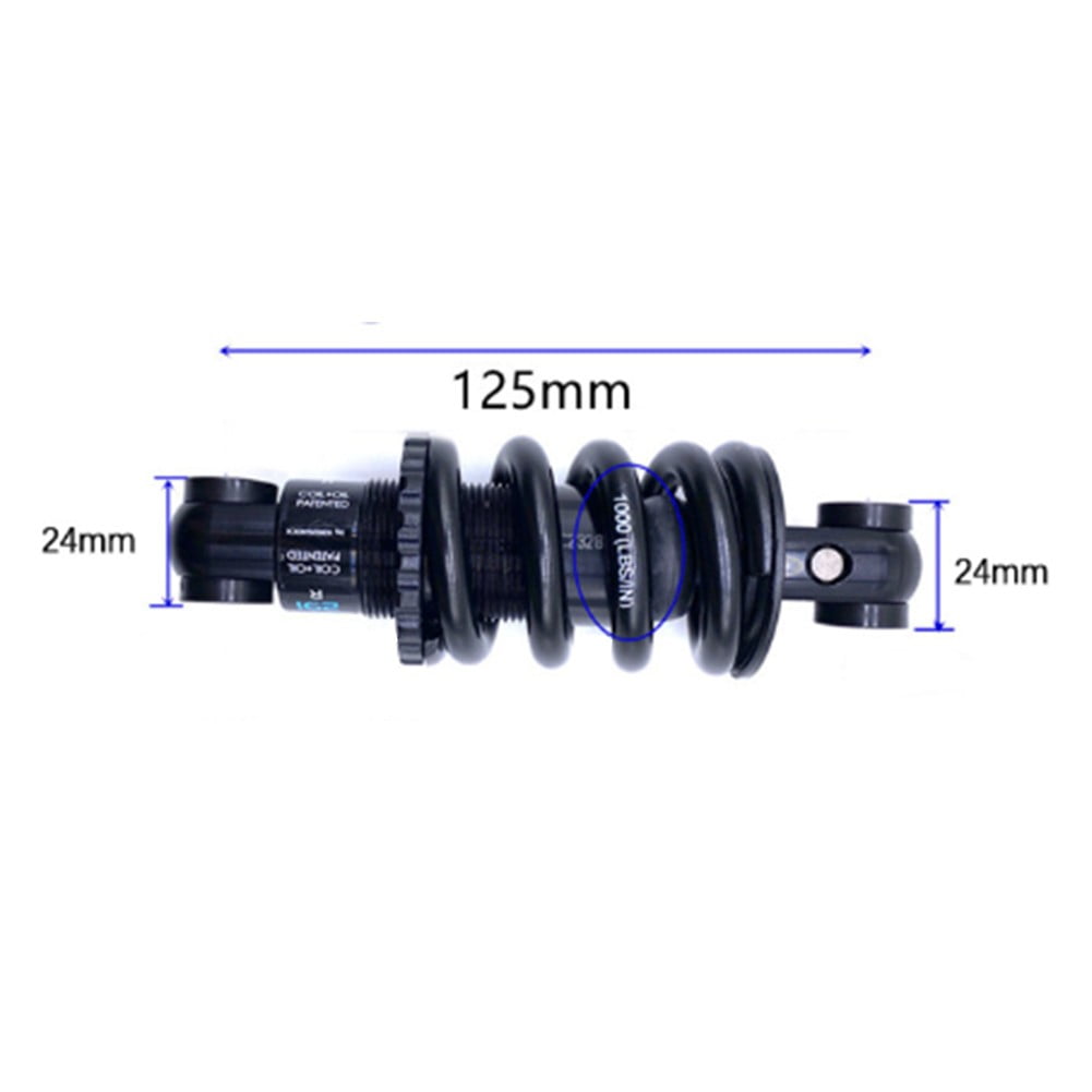 BCLONG Coil+Oil Rear Shock Absorber Hydraulic Adjustable Damping 125MM ...