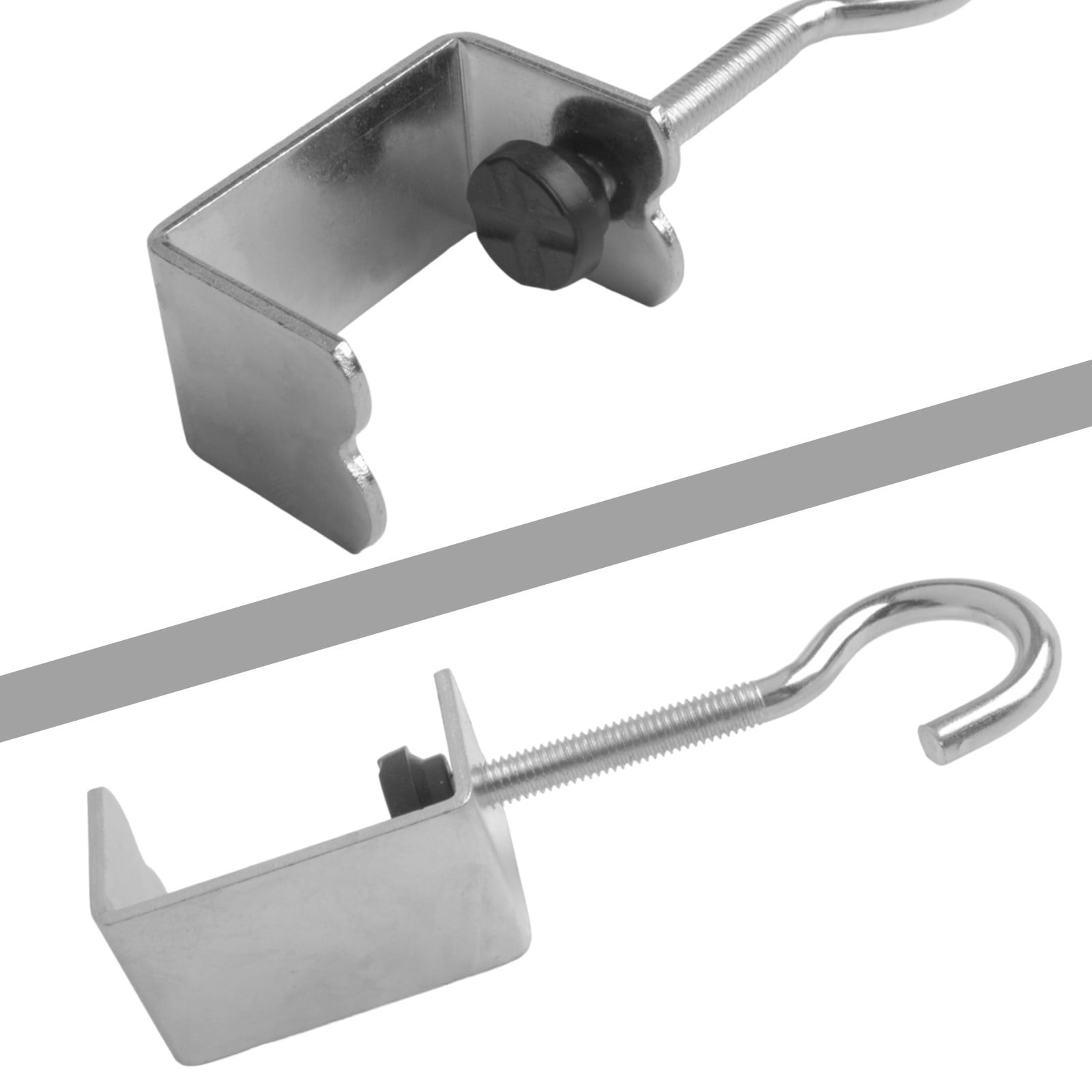 BCLONG Desk Hook for Hanging Bag Backpack Adjustable Hook 1/4Pcs Table ...