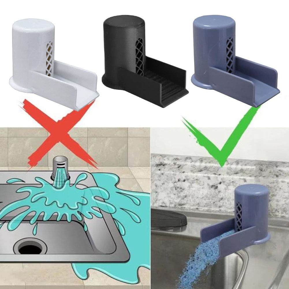 BCLONG Dishwasher Gap Cover with Ramp Air Gap Overflow Spout Extender ...