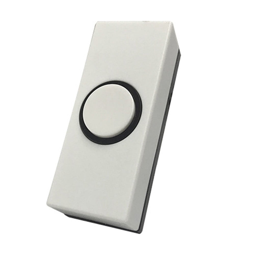 BCLONG Door Bell Chime Bell Push Press Button Inserts Wall Plastic Hard ...