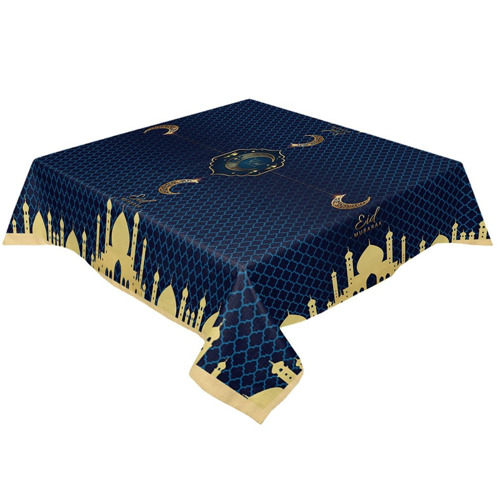 BCLONG Eid Mubarak Ramadan MuslimWaterproof Dining Table Cloth Table ...
