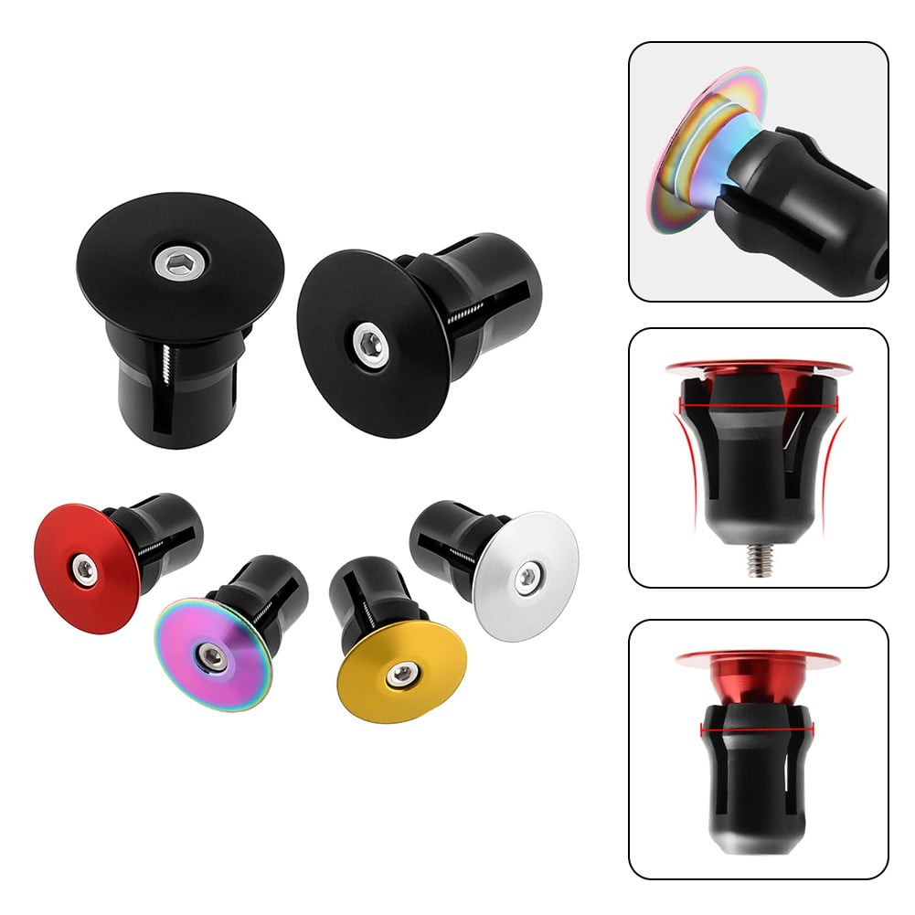 BCLONG Expansion Lock Bicycle Handlebar Grip End Cover Road Bike ...