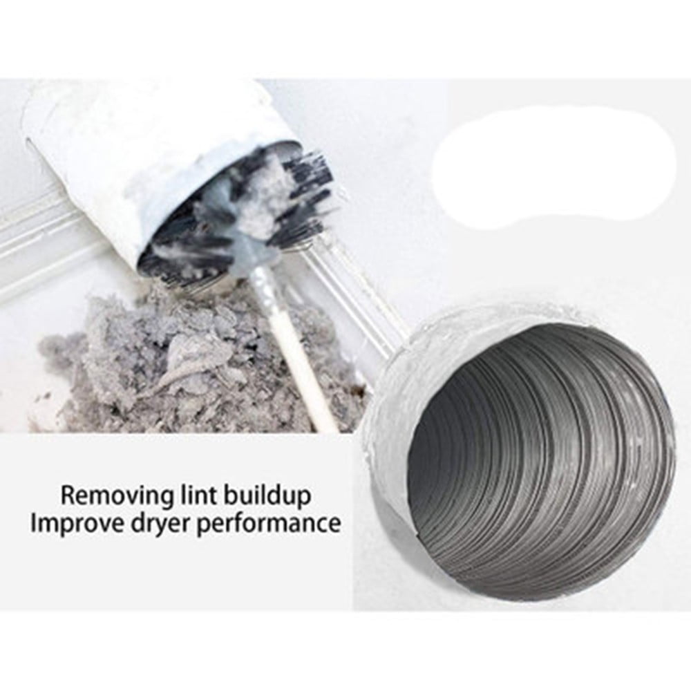 BCLONG Flexible Flue Brush Rods Chimney Brush Kit Chimney Sweep Soot ...