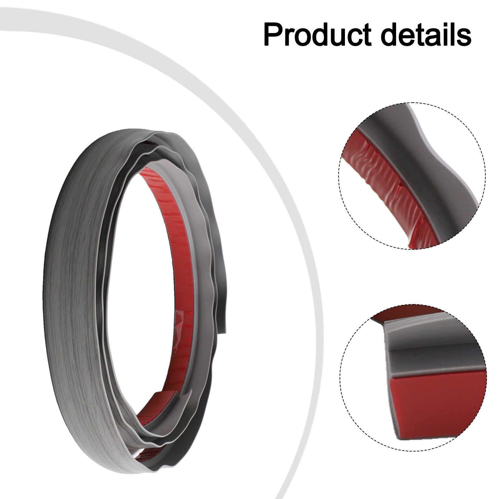 BCLONG Floor transition edge strips, carpet edge strips, plastic floor ...